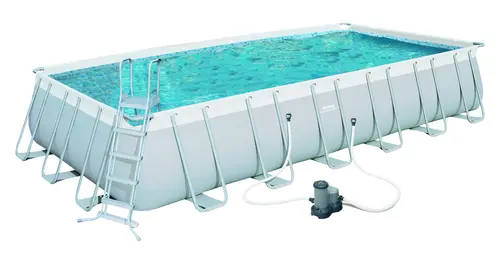 Bazen pravougaoni power steel 732x366x132cm, sa pumpom
