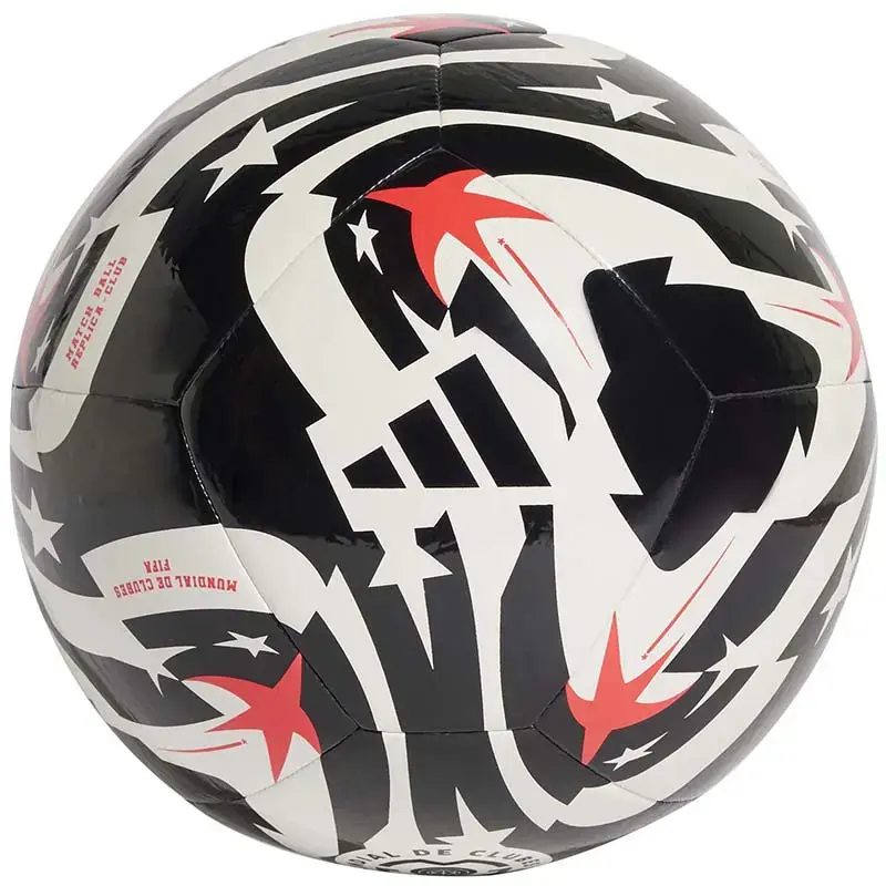 Adidas Fudbalska lopta FCWC CLB, Crno-bela