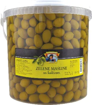IL CAPITANO Zelene masline sa košticom, 4kg