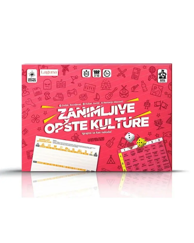 Zanimljiva društvena igra opšte kulture