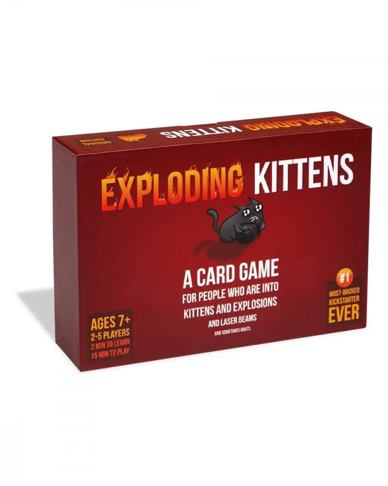 Društvena igra Ekploding Kittens Original Edition, Bordeauk