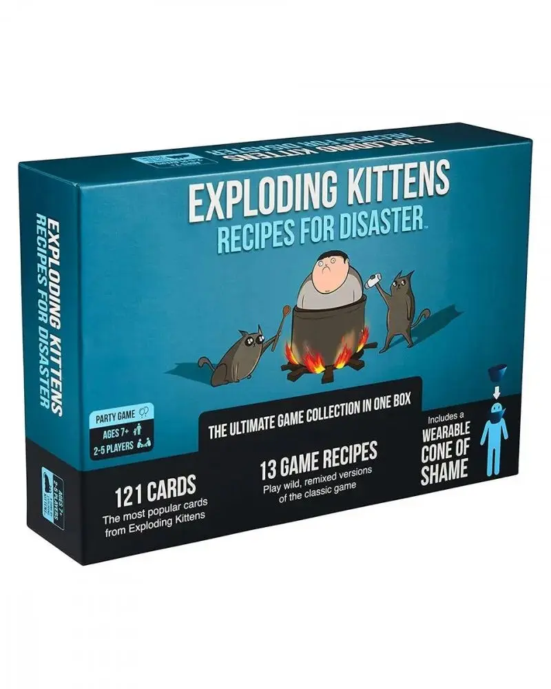 Društvena igra Ekploding Kittens Recipes for Disaster, Blue