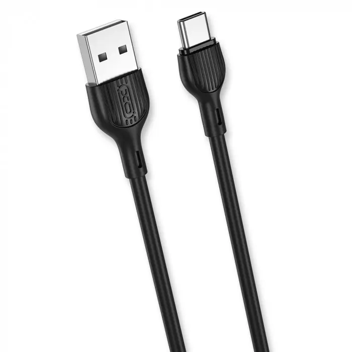 XO USB Kabl XO-NB200, Type-C, 2.1A, 1m, Crni