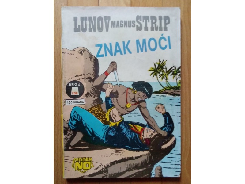 MISTER NO-Znak Moći (LMS Br. 708)