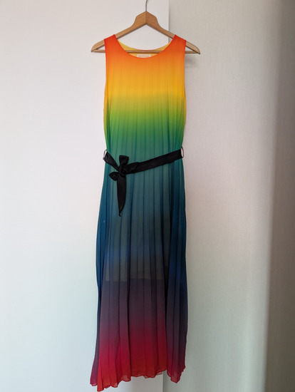 Ombre maxi letnja haljina