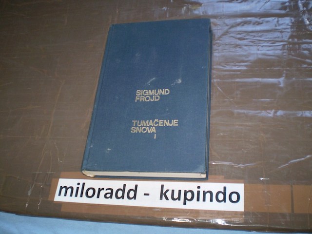 Tumačene snova ISigmund Frojd