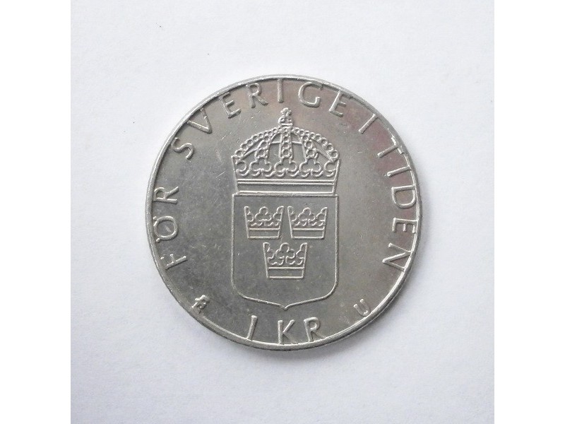 Švedska 1 kruna 1978