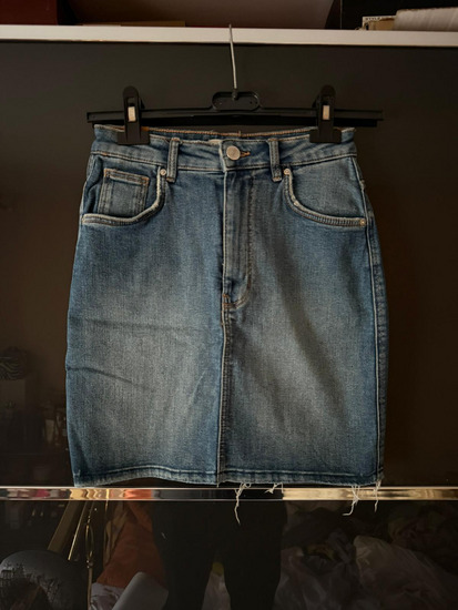 Zara teksas suknja 1200