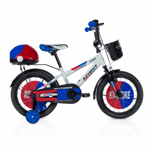 Dečija bicikla 16“ Fitness Azimut Plavo-Crveni SM-16012
