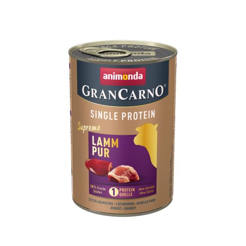 A GRAN CARNO SINGLE PROTEIN PAS ADULT JAGNJETINA 400g
