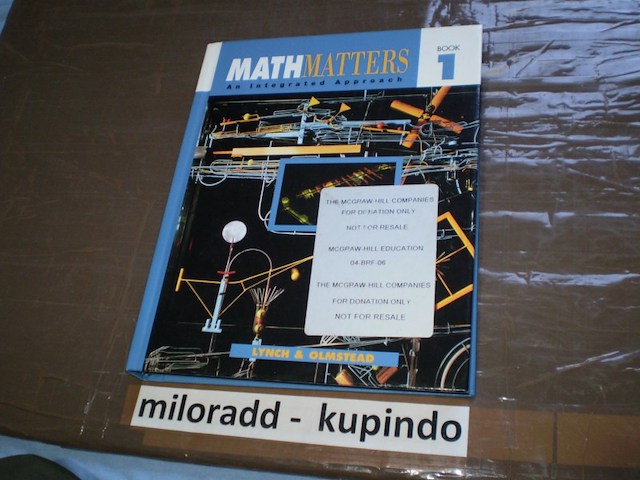 Mathmatters An integrated Approach