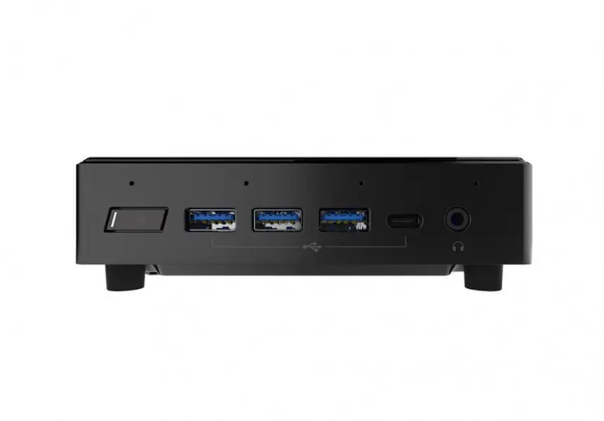 ECS Liva Z3 N6000 8Gb DDR4 128Gb m.2 6USB WLAN 802.11ax / ac 1GbEthernet HDMI mDP Win 11 IoT