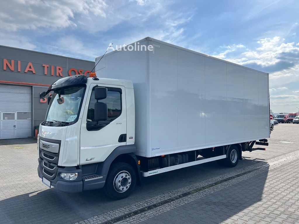 DAF LF 210 12.210 CONTAINER+LIFT 1500 kg 1.HAND kamion furgon