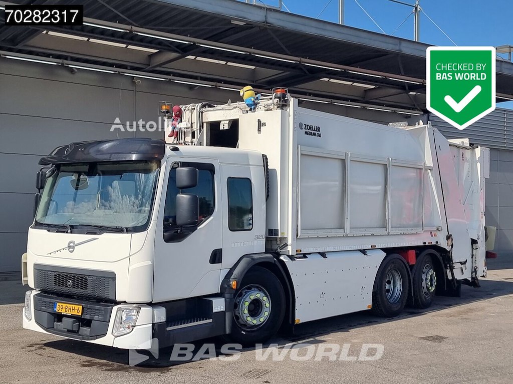 Volvo FE 320 6X2 NL-Truck Haller MED XLI steering Axle Automatic Euro kamion za smeće