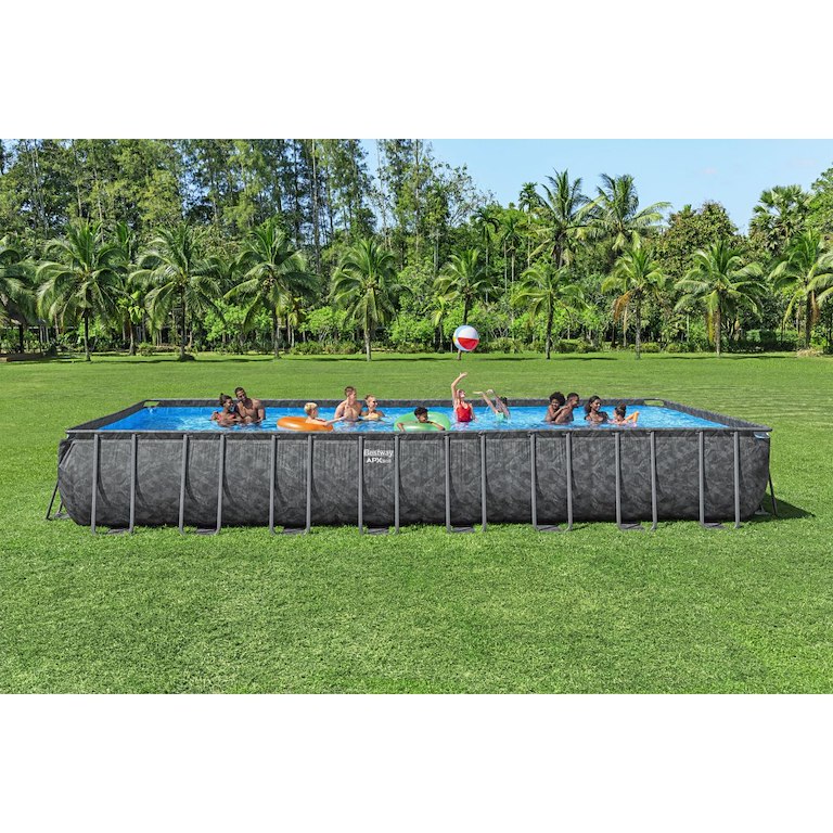 Bestway APX 365 porodični bazen 9.56 x 4.88 x 1.32m sa čeličnim ramom i pumpom