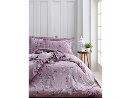 L`ESSENTIEL MAISON Ranforce posteljina (135 x 200) Chicory Pink