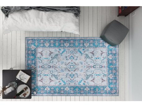 Conceptum Hypnose Tepih Dorian Chenille Blue AL 333 ( 140 x 190 )