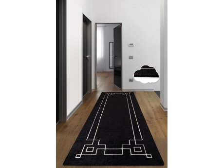 Conceptum Hypnose Tepih staza (80x200) Square Black