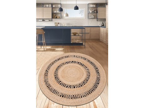 Conceptum Hypnose Okrugli tepih Jute140 cm (287CHL2418)