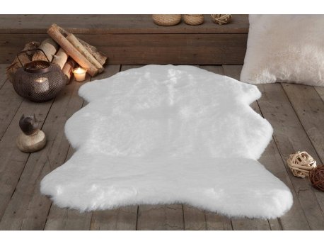 Conceptum Hypnose Tepih (70x100) Faux Fur Post White