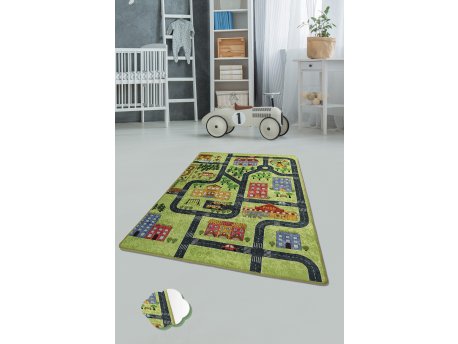 Conceptum Hypnose Tepih Small Town Green ( 140 x 190 )