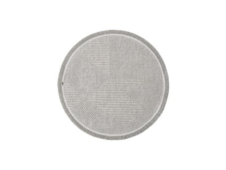 Conceptum Hypnose Okrugli tepih Vera 1456 Grey 160 cm (860BLN2262)