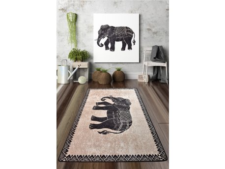 Conceptum Hypnose Tepih staza (80x200) Elefante Nero Djt