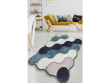 Conceptum Hypnose Tepih u multicolor bojama Blue 140 x 190 (959CHL2314)