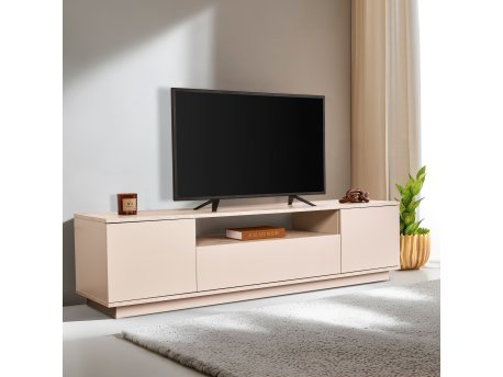 HANAH HOME TV polica Veramont Mink Travertine