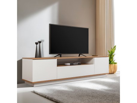 HANAH HOME TV polica Veramont White Atlantic Pine