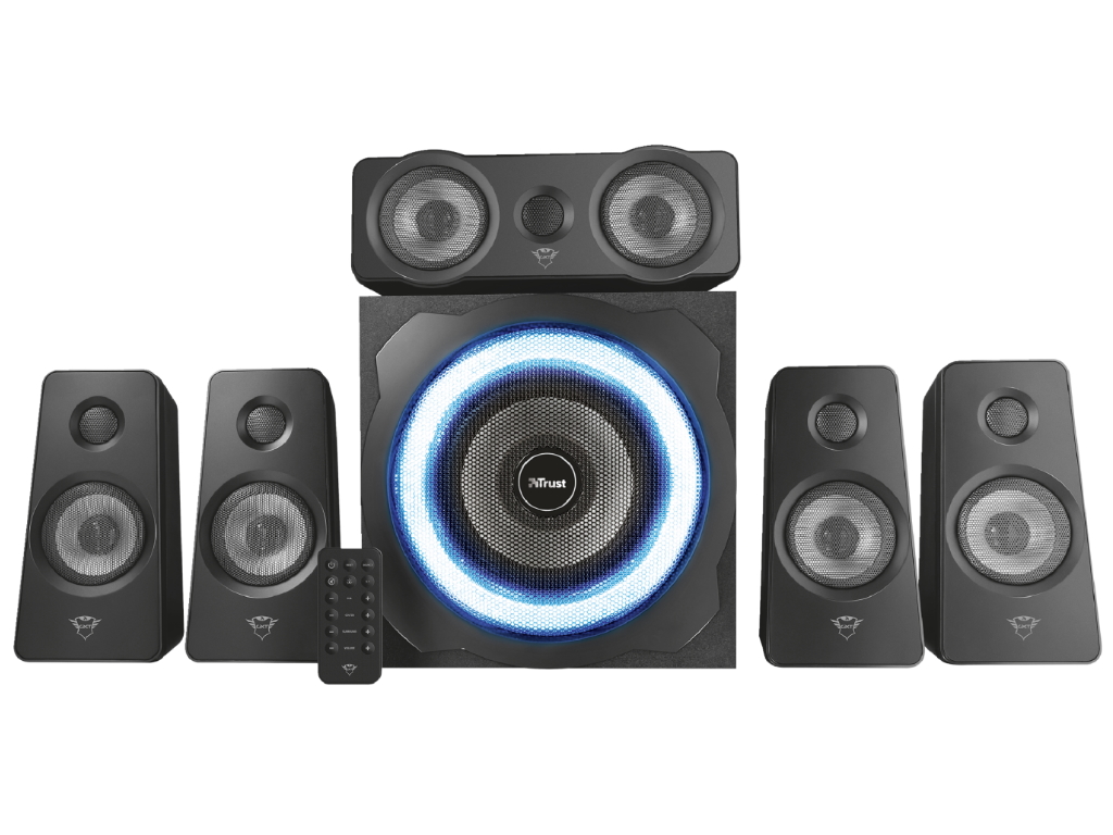 Zvucnik TRUST TYTAN GXT658 5.1/90W/RGB/crna