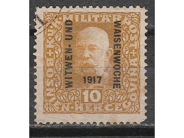 Bosna i Hercegovina - 1917 - Emperor Franz Joseph I