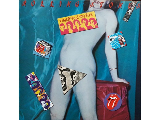 LP*: ROLLING STONES - UNDERCOVER (1984) perfektna