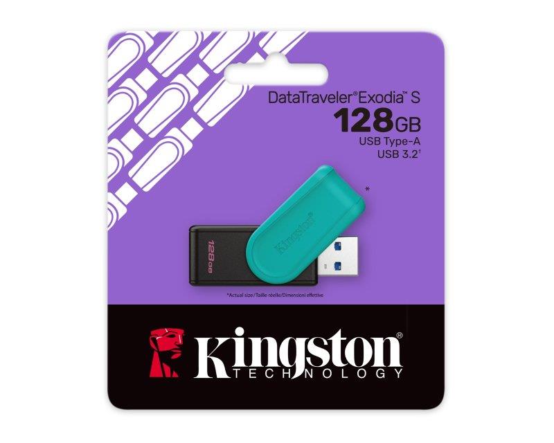 KINGSTON 128GB DataTraveler Exodia S USB 3.2 Gen1 DTXS/128GB