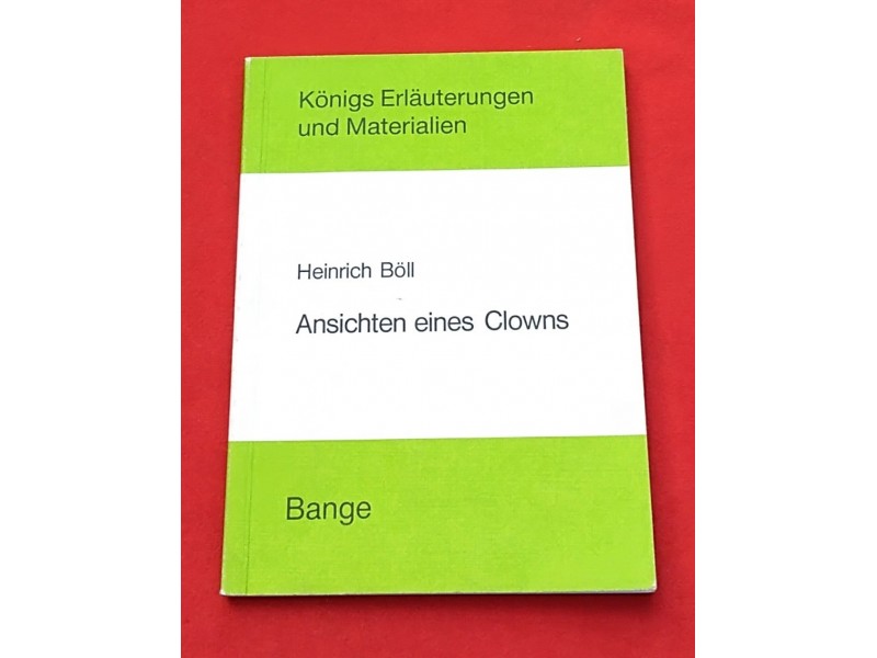 Ansichten enes Clowns