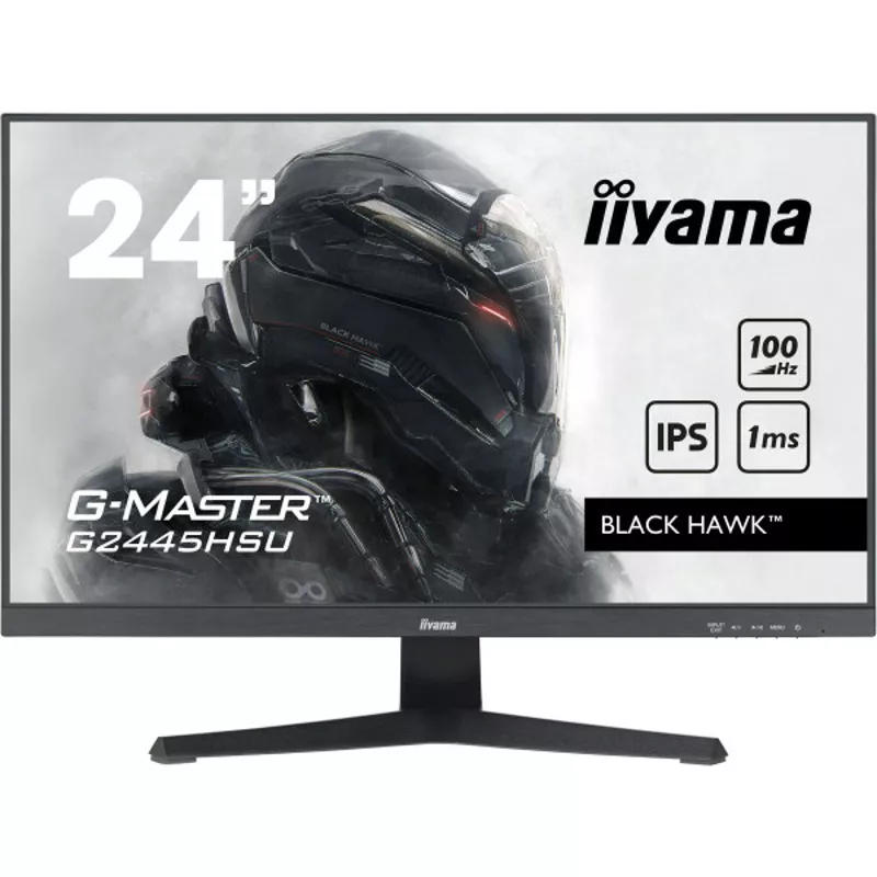 Monitor 23.8″ Iiyama G2445HSU-B2 IPS 1920×1080/100Hz/1ms/HDMI/DP/USB/zvučnici