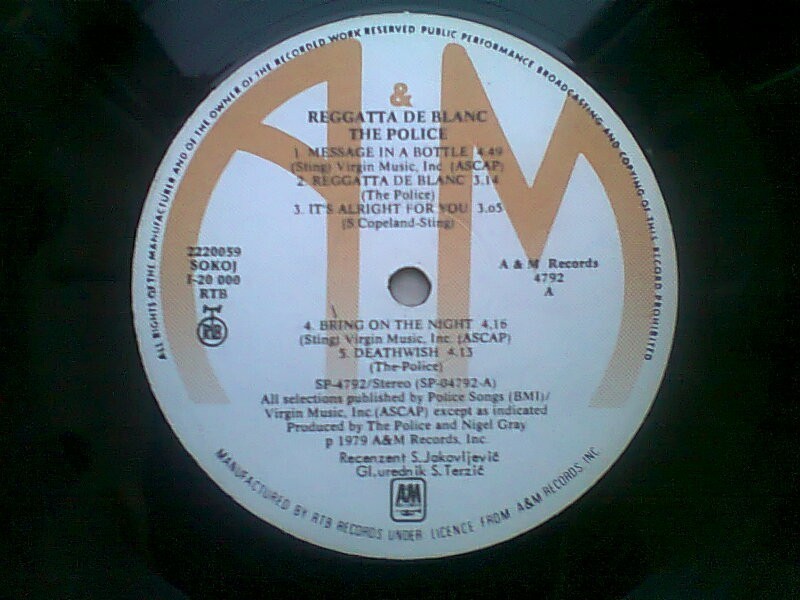 The Police - Reggatta de Blanc