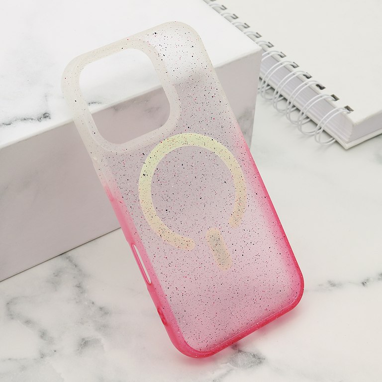 Zastitna maska (futrola) Starlight MagSafe - iPhone 16 Pro (6.3) roze (MS)