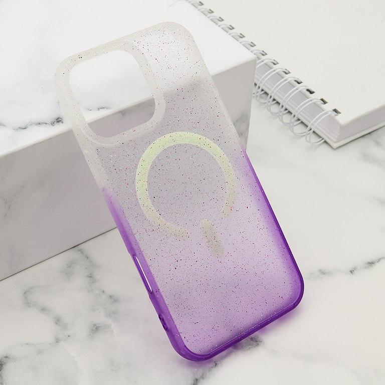 Zastitna maska (futrola) Starlight MagSafe - iPhone 16 Pro Max (6.9) ljubicasta (MS)