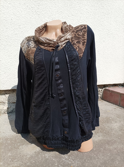 Retro Vintage Bluza/Duks sa Čipkom L/XL