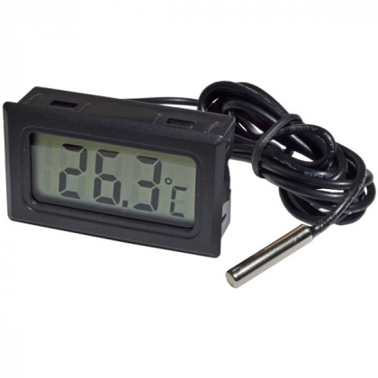 TERMOMETAR DIGITALNI TP-2 TPM-10 BATERIJA CRNI