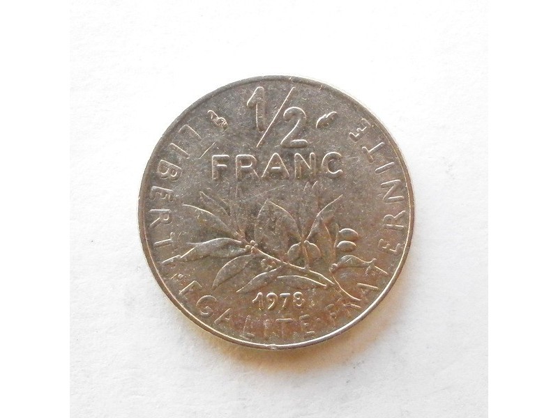Francuska pola franka 1978
