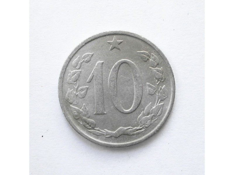 Čehoslovačka 10 helera 1963