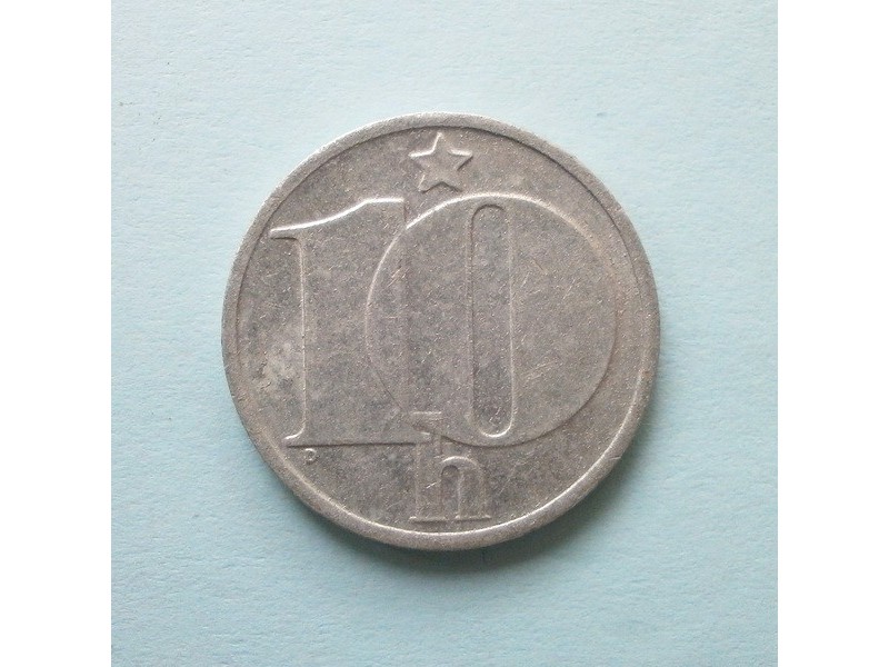 Čehoslovačka 10 helera 1986