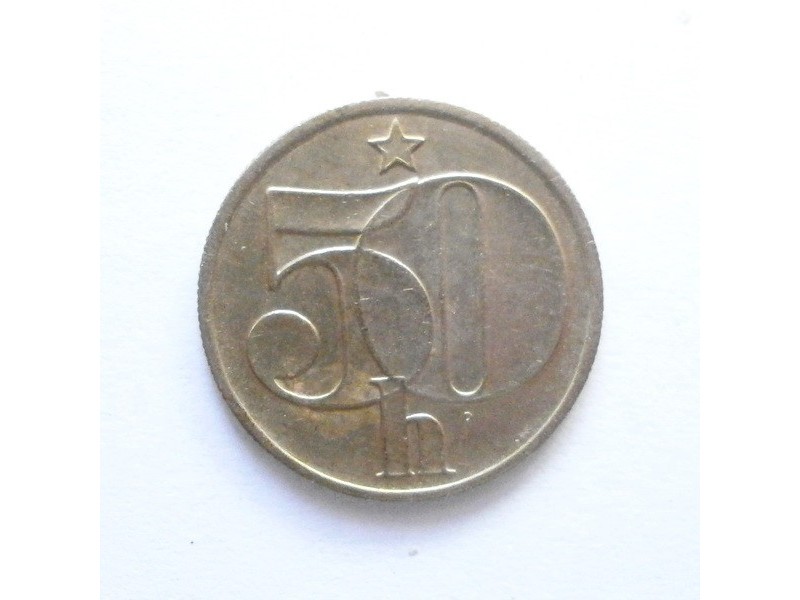 Čehoslovačka 50 helera 1978