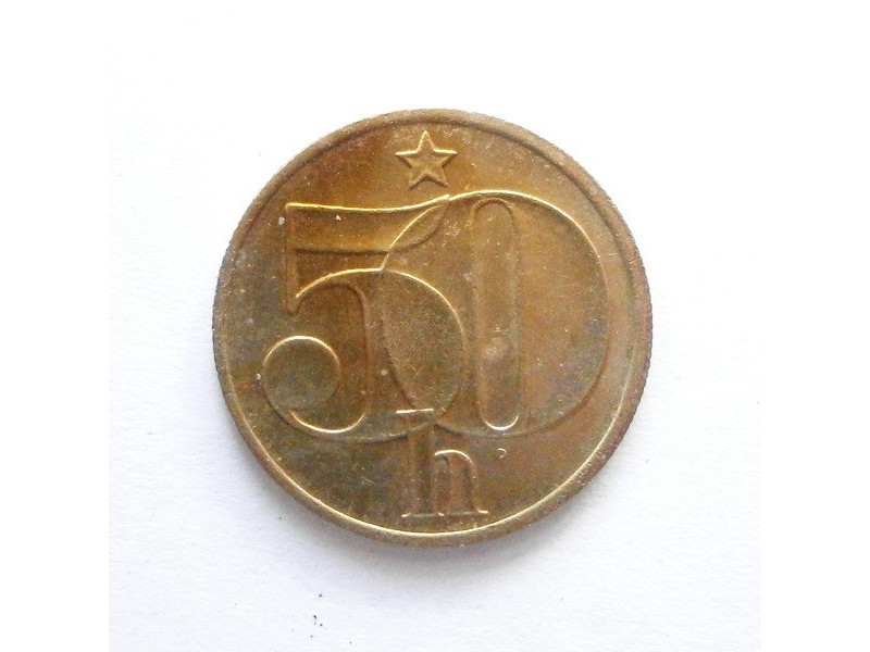 Čehoslovačka 50 helera 1979