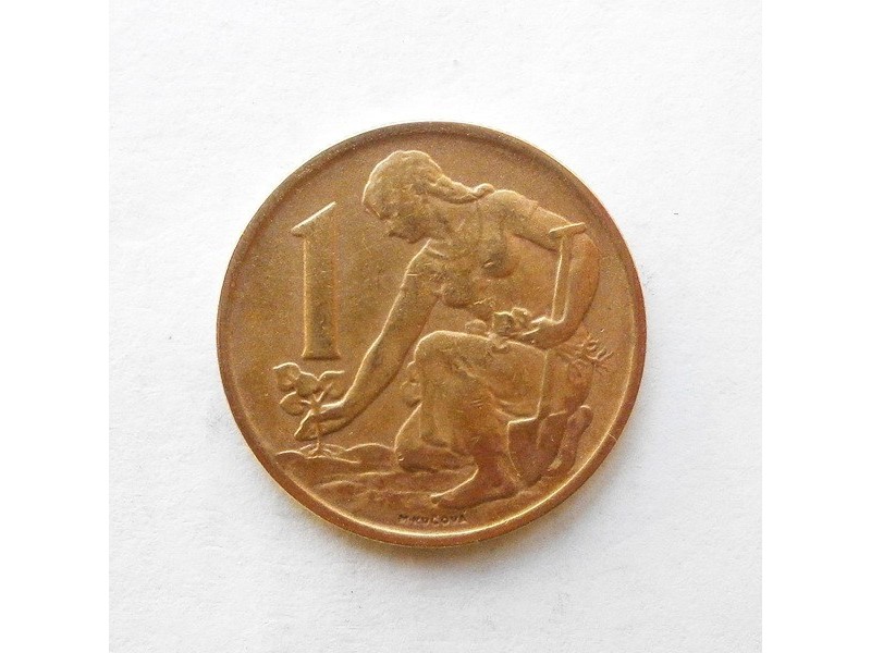 Čehoslovačka 1 kruna 1962
