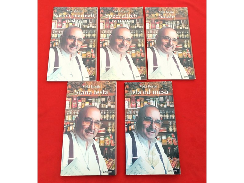 Voki Kostić ( pet knjiga )