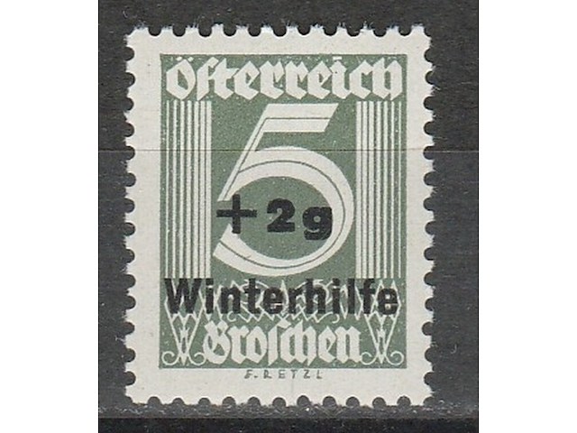 Austrija, Austria - 1933 - Winterhilfe - MNH