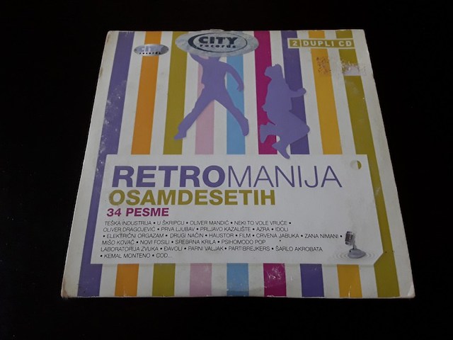 Retromanija Osamdesetih - 34 pesme (2cd)